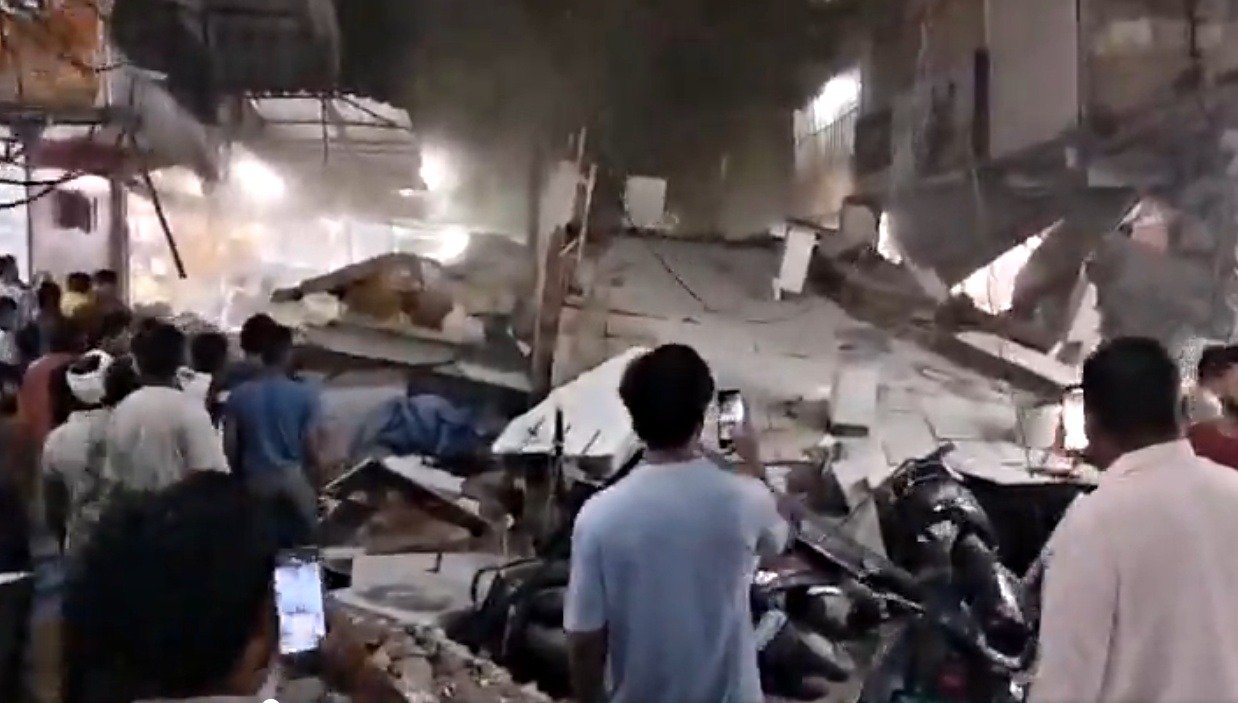 Tragic Building Collapse in Jaipur: Rescue Operations Underway | PalPal ...