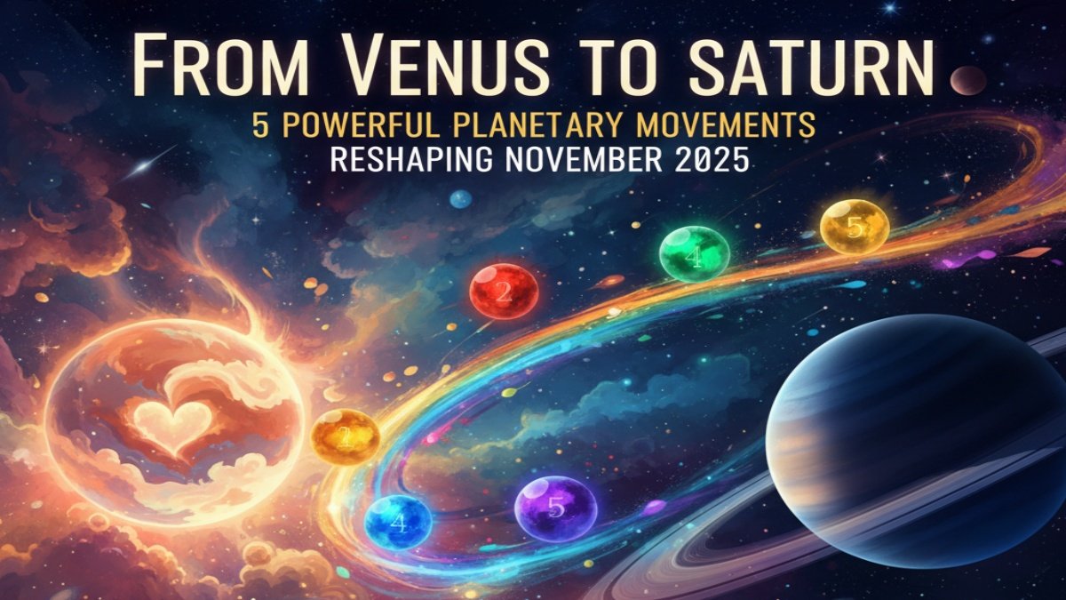 From Venus to Saturn: 5 Powerful Planetary Movements Reshaping November ...