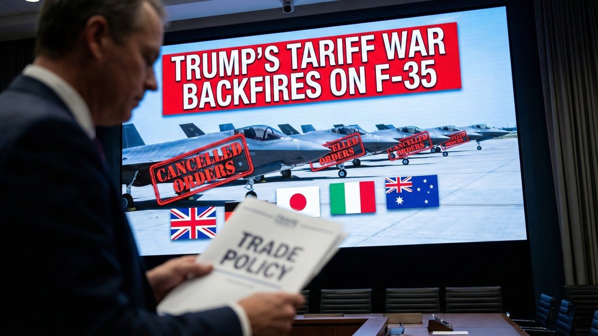 Trump’s Tariff War Backfires on F-35: Multiple Allied Nations Cancel ...