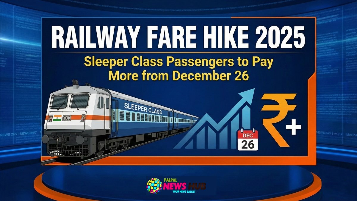 Railway Fare Hike 2025: Sleeper Class Passengers to Pay More from ...