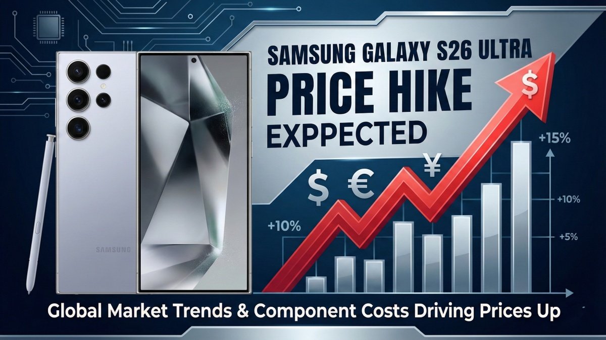 Samsung Galaxy S26 Ultra Price Hike Expected: Snapdragon 8 Elite Gen 5 ...
