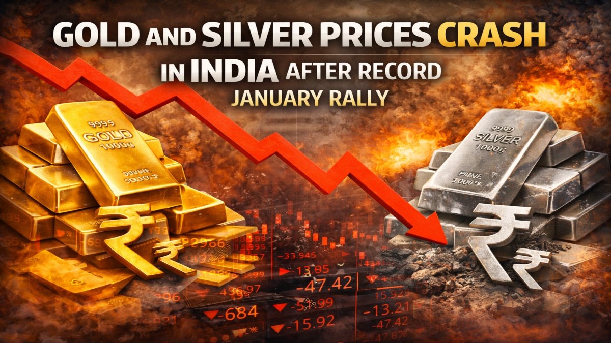 Gold and Silver Prices Crash in India After Record January Rally ...