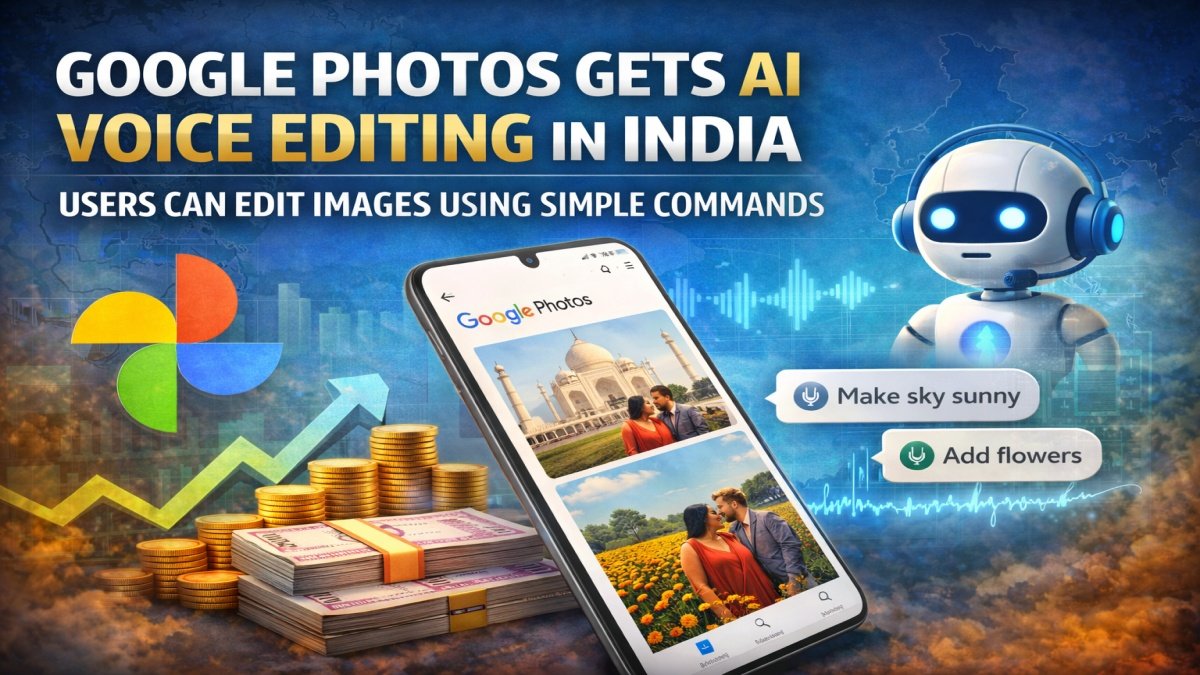 Google Photos Gets AI Voice Editing in India, Users Can Edit Images ...