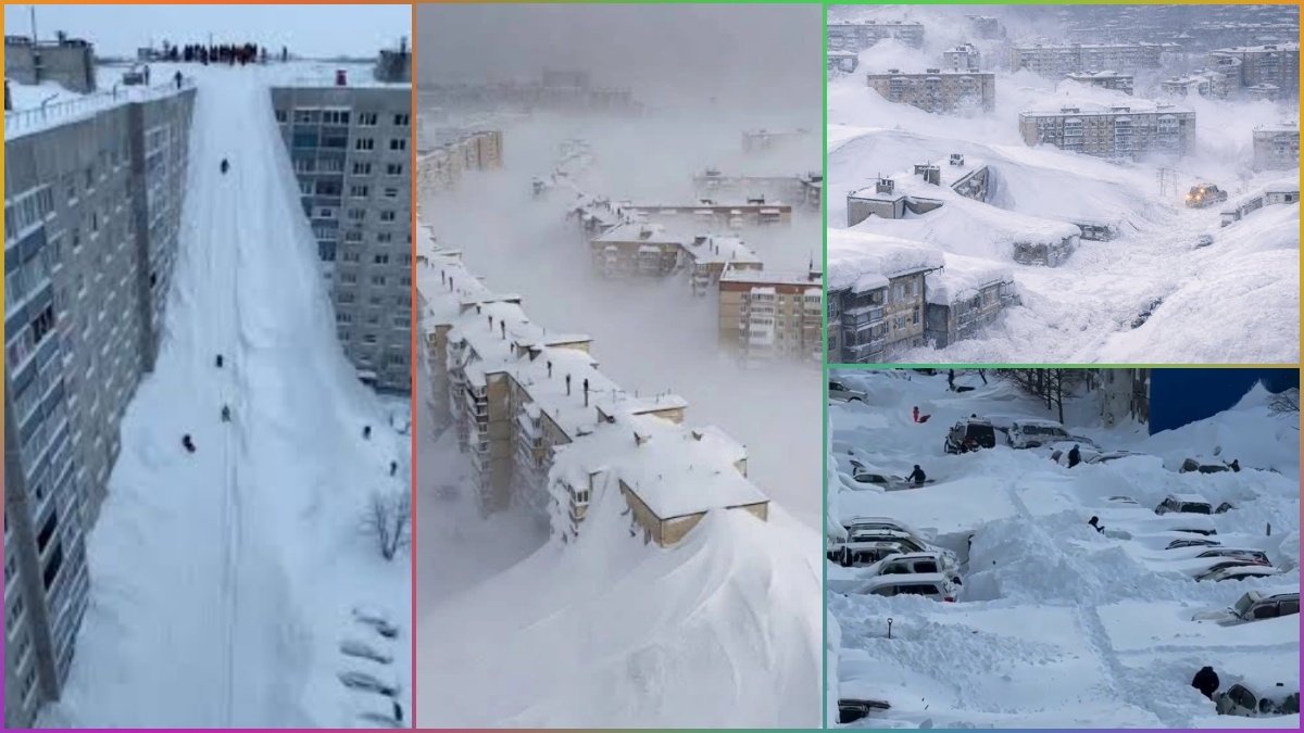 Russia in Deep Freeze, Kamchatka Buried Under Record Snow in 60 Years ...