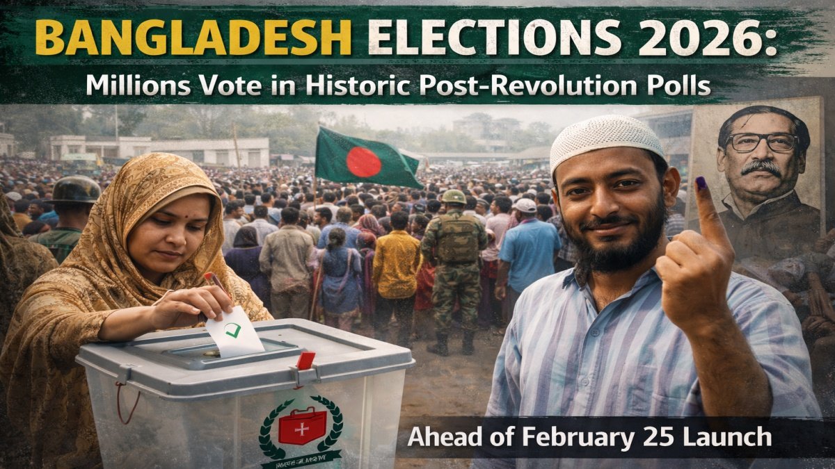 Bangladesh Elections 2026: Millions Vote in Historic Post-Revolution ...