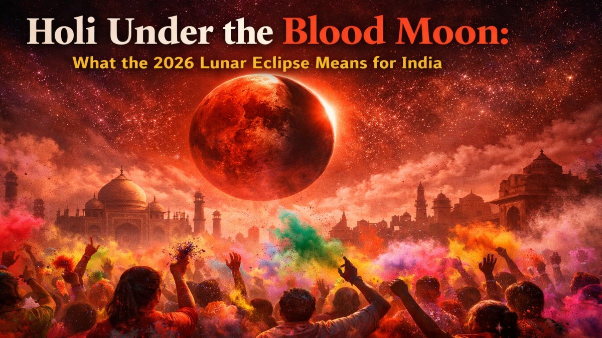Holi Under the Blood Moon: What the 2026 Lunar Eclipse Means for India ...