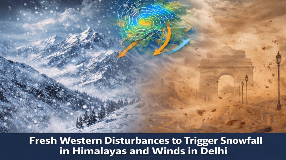 Fresh Western Disturbances to Trigger Snowfall in Himalayas and Winds ...