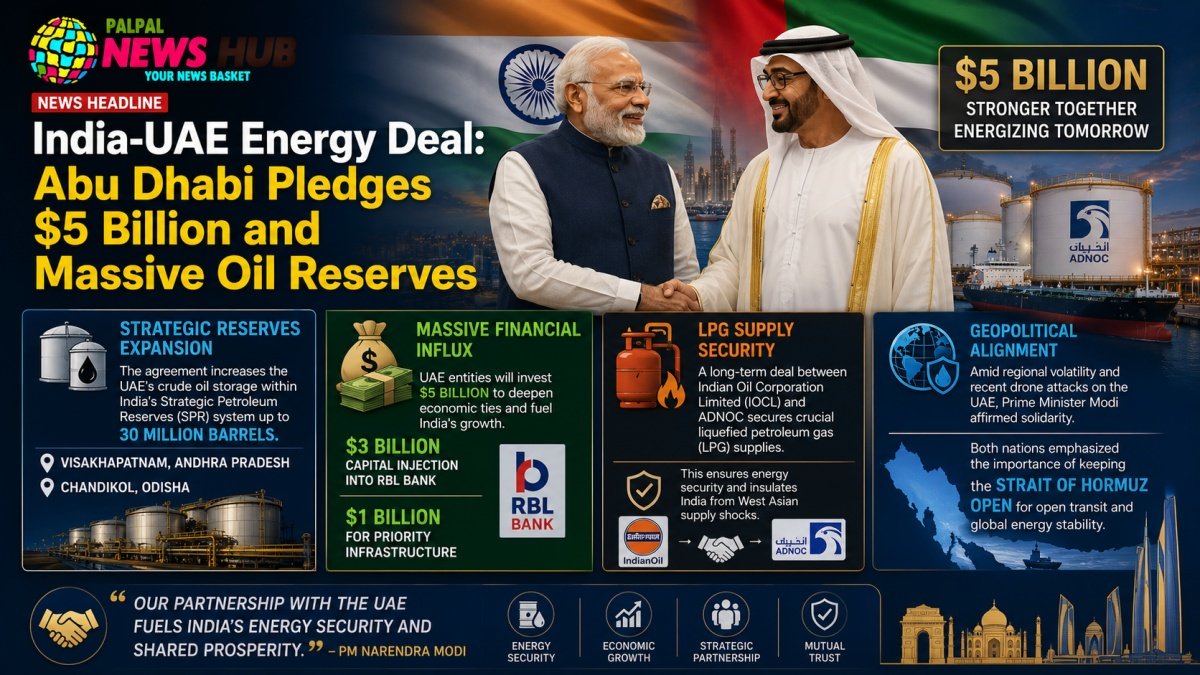 India-UAE Energy Deal: Abu Dhabi Pledges $5 Billion and Massive Oil ...